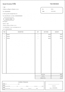 Tax Invoice Templates - GoodInvoice
